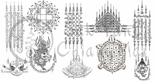 How much does a Sak Yant Cost? Starts at 2000 Baht (US$60)