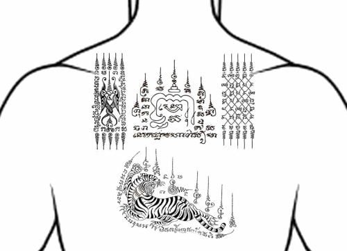 How much does a Sak Yant Cost? Starts at 2000 Baht (US$60)